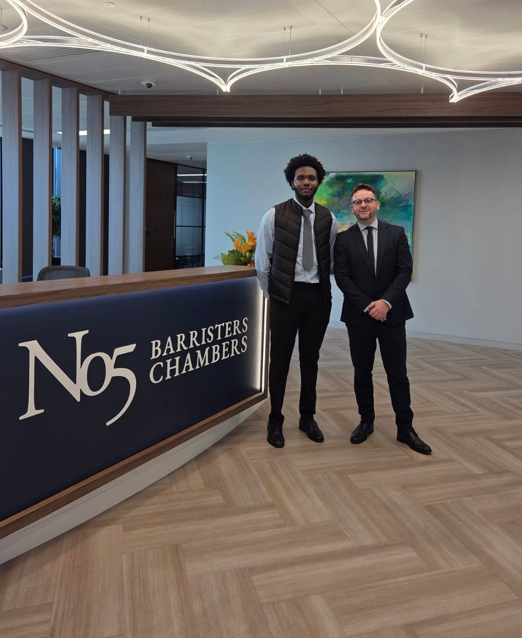 No5 welcomes Lawrence Parry as part of the 10,000 Black Interns Scheme ...